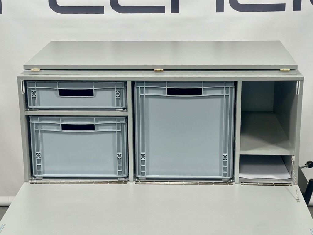 Eurobox Campingküche mit Bettsystem für den Microcamper-Ausbau - Freeheit