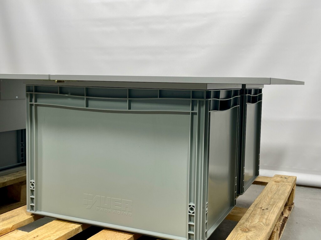 Eurobox Campingküche mit Bettsystem für den Microcamper-Ausbau - Freeheit